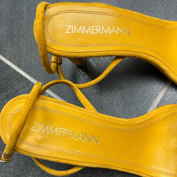 Zimmermann | Shoes | Zimmermann Size Eu 38 Us 75 Sculptural Bow Open ...